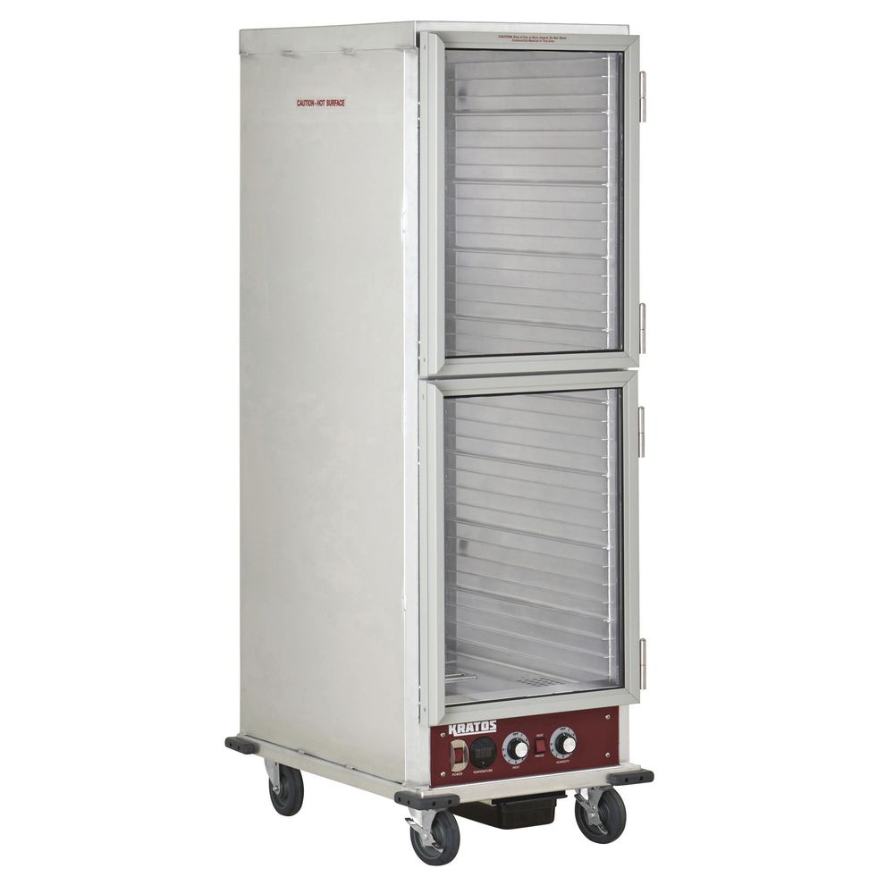Kratos Insulated Full-Size Holding and Proofing Cabinet with Clear ...