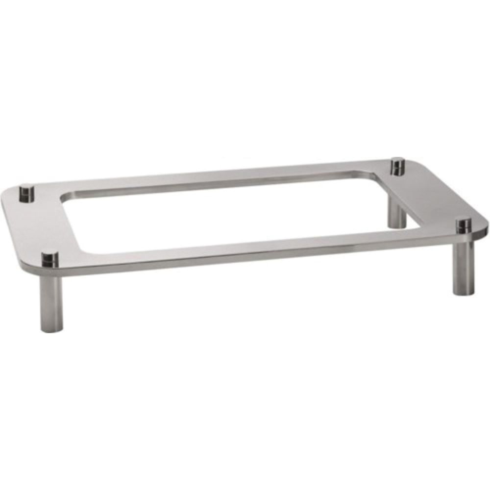 Front of the House Domino Large Stainless Steel Tray Stand - 24.25"L x ...