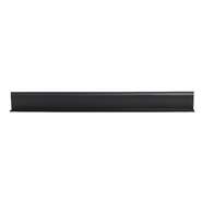 Jet Plastics T Shape Black Plastic Divider - 18"L x 2"H