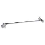 Chrome Slatwall Bracket Arm Support - 14"L