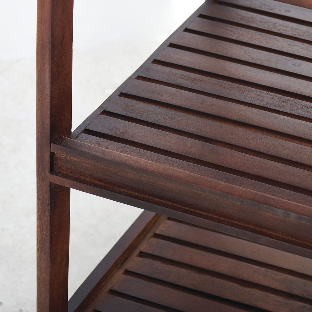 HUBERT® Mango Wood Bakery Rack - 31"L x 20"D x 68"H