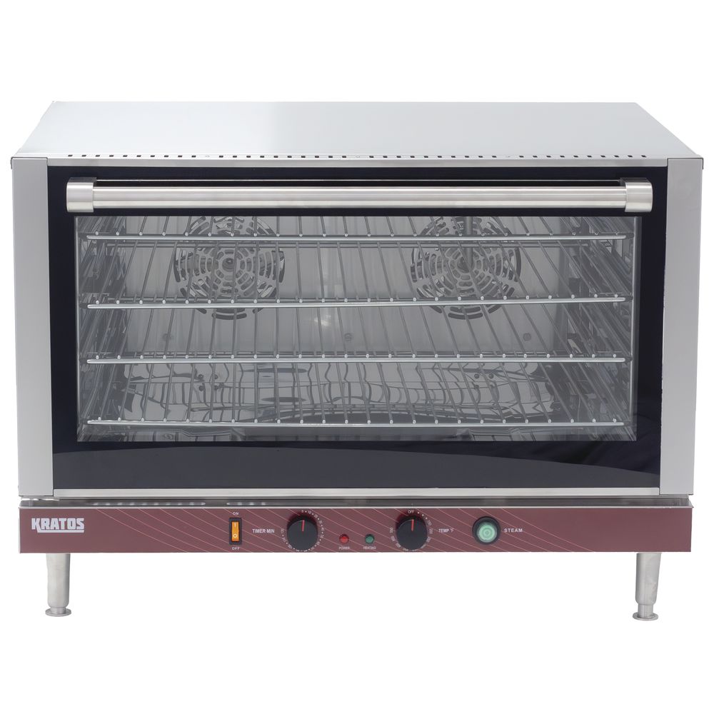 Kratos 29M-061 Full-Size Countertop Convection Oven, With Steam ...