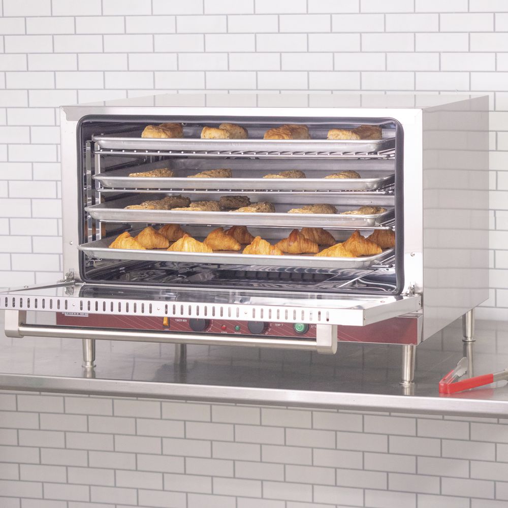 Kratos 29M-061 Full-Size Countertop Convection Oven, With Steam ...