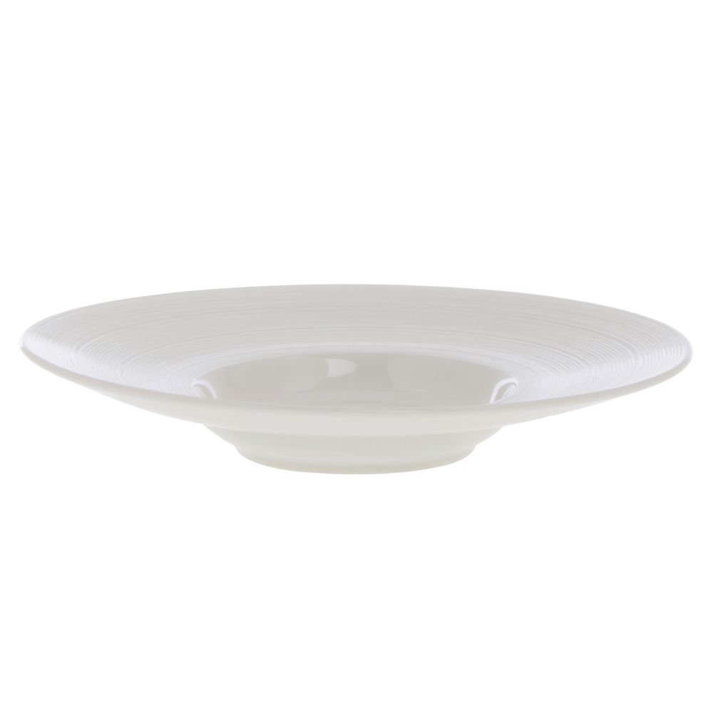 Oneida® Manhattan 2 oz Warm White Porcelain Rim Bowl