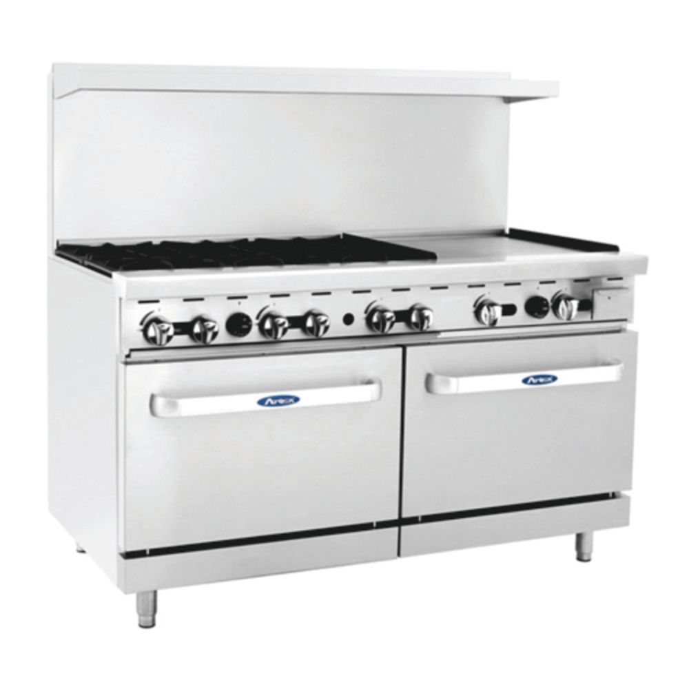 Kratos 29Y-043-LP 24" Gas Range, 4 Burners, 150,000 BTU Output, Liquid ...