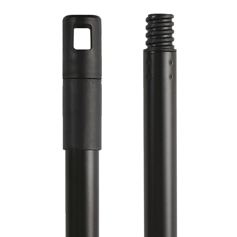 HUBERT® Black Angled Flagged Bristle Lobby Broom- 30"L