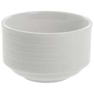 Tuxton® Pacifica 9 oz Bright White Porcelain Stacking Bouillon Cup