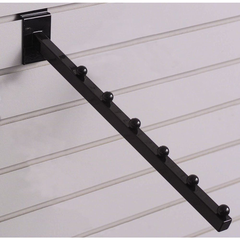 Black 6-Ball Slatwall Waterfall