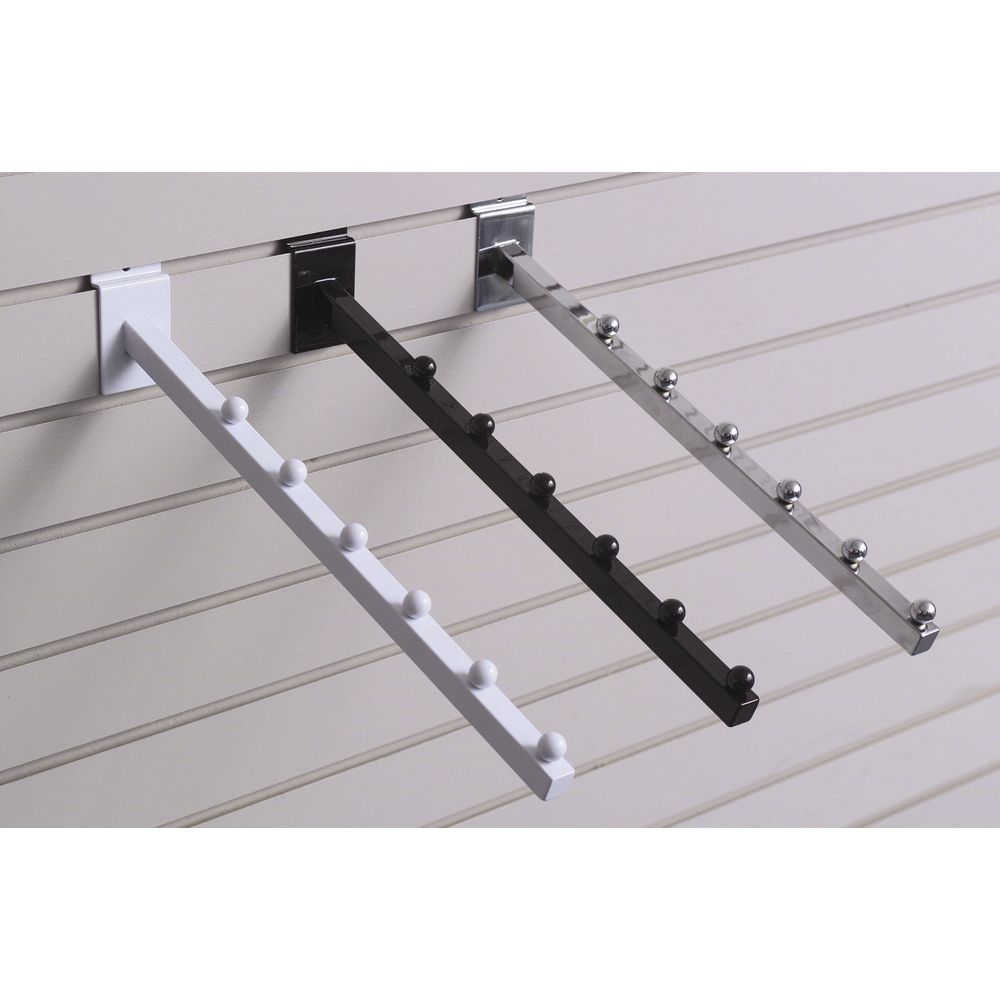 Black 6-Ball Slatwall Waterfall