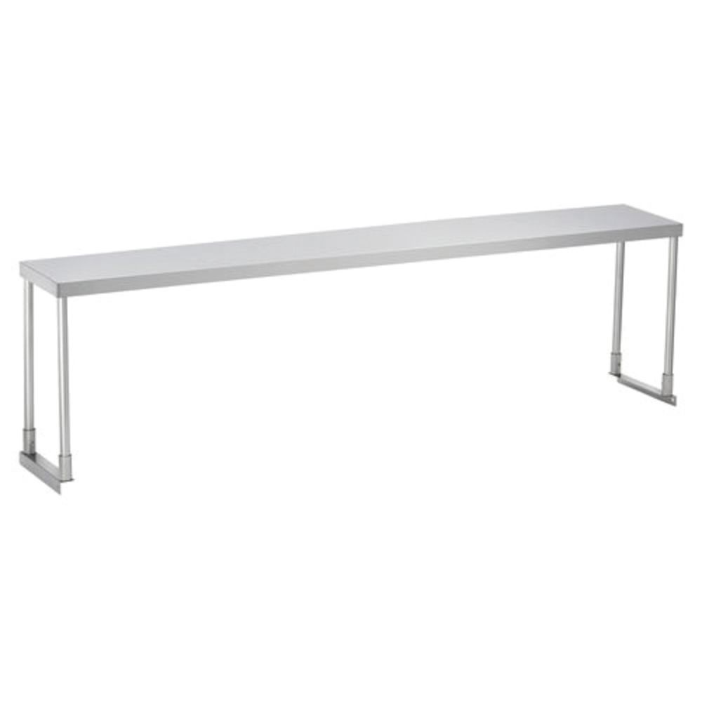 Kratos Stainless Steel Single Deck Overshelf for 60" Refrigerated Prep ...