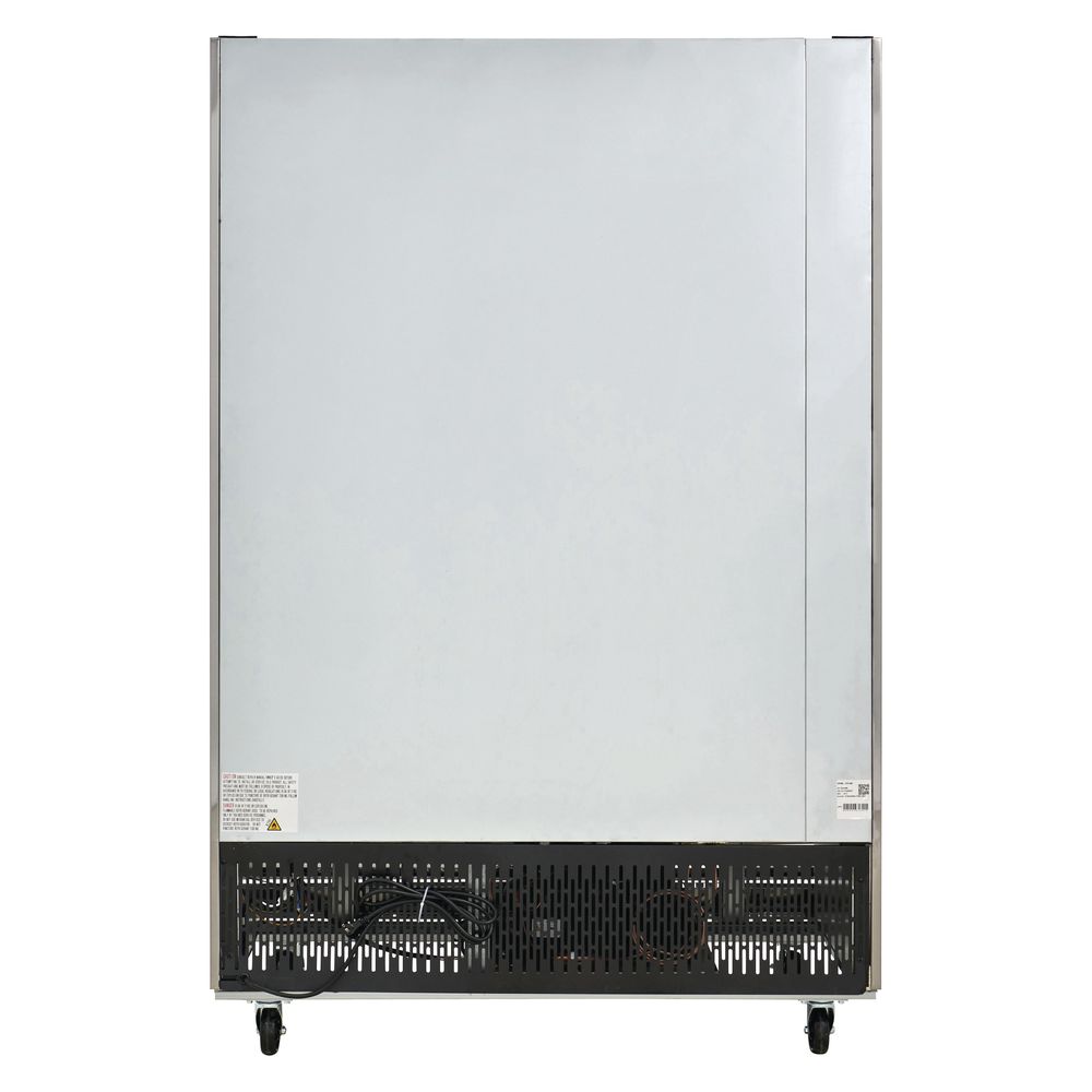 Kratos 67K-008 Glass Two-Door Reach-In 47 Cu. Ft. Refrigerator - 54"W x 32 1/5"D x 82 1/2"H