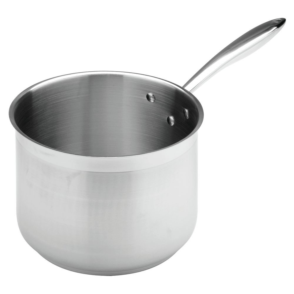 Browne Thermalloy 6 Qt Stainless Steel Sauce Pan 9 1 10 Dia X 7 1 10 H Browne Thermalloy 6 Qt Stainless Steel Sauce Pan 9 1 10 Dia X 7 1 10 H