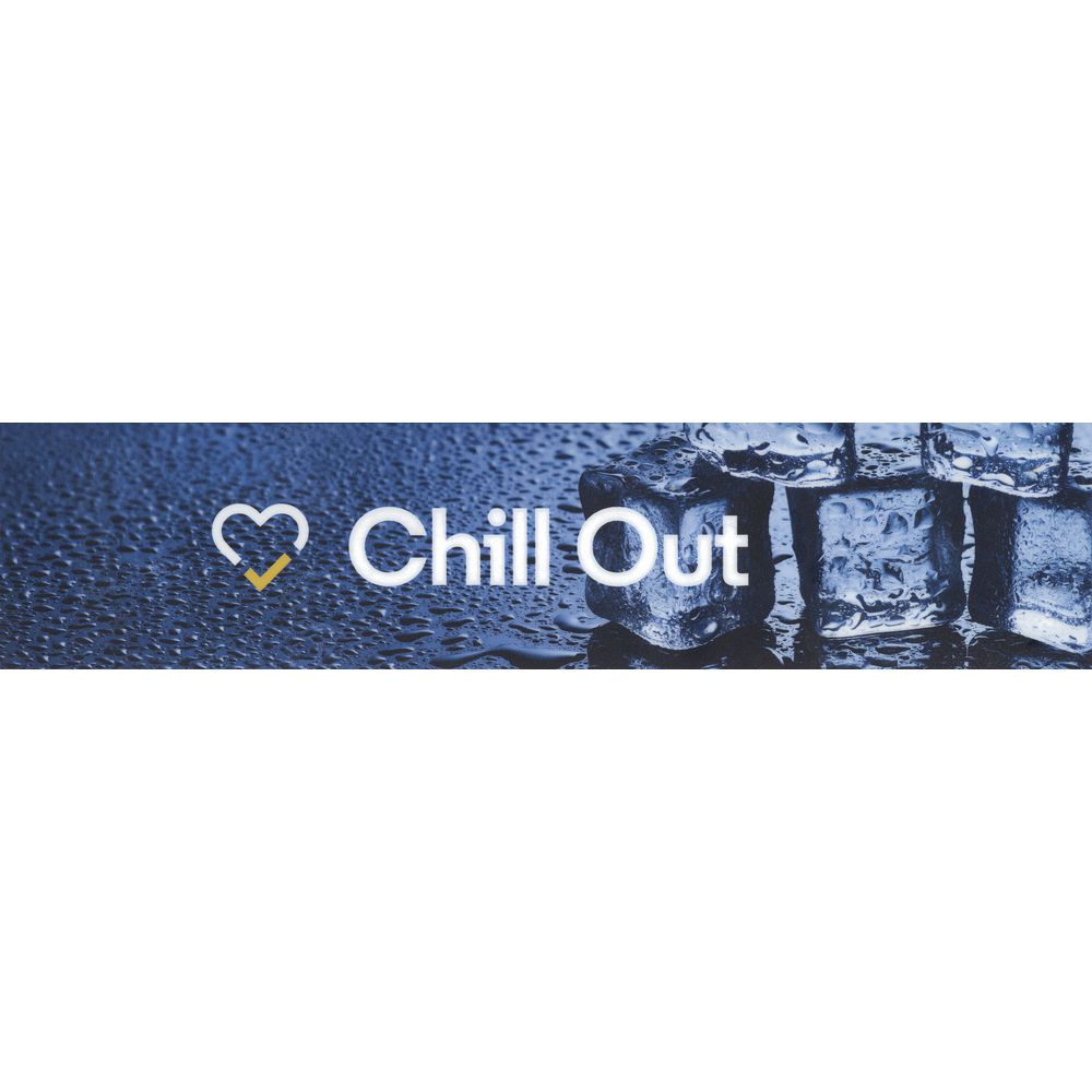 Chill Out Decal Labels Set of 2