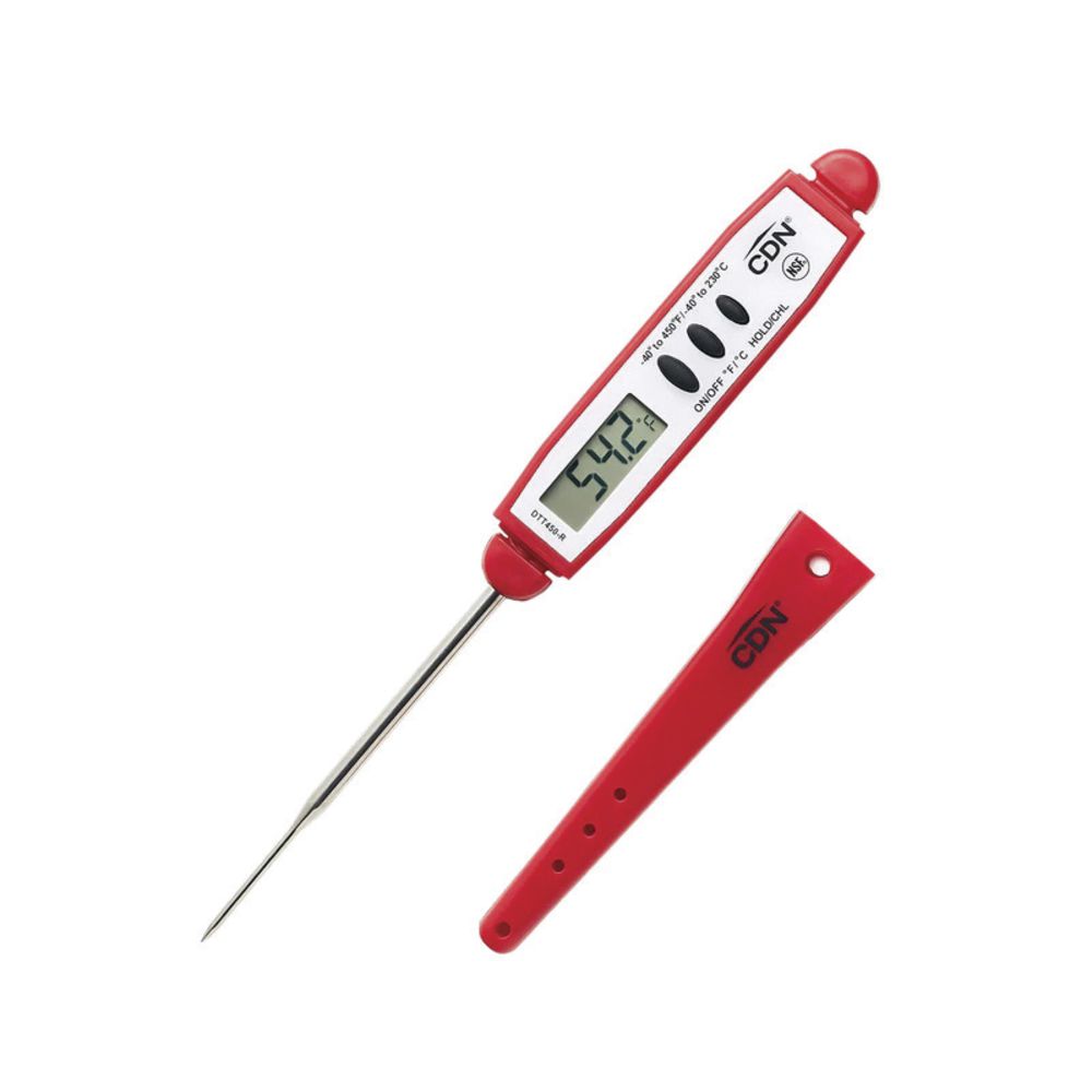CDN ProAccurate Red Thin Tip Thermometer