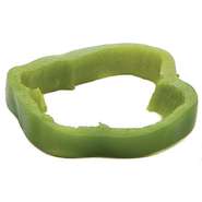Green Plastic Replica Bell Pepper Ring - 3"Dia