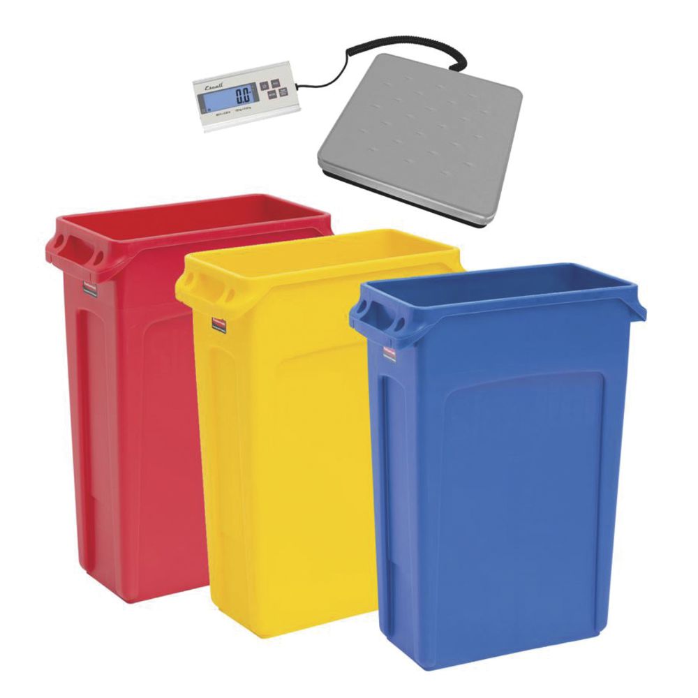 Three-Type Back-of-House Waste Disposal Kit