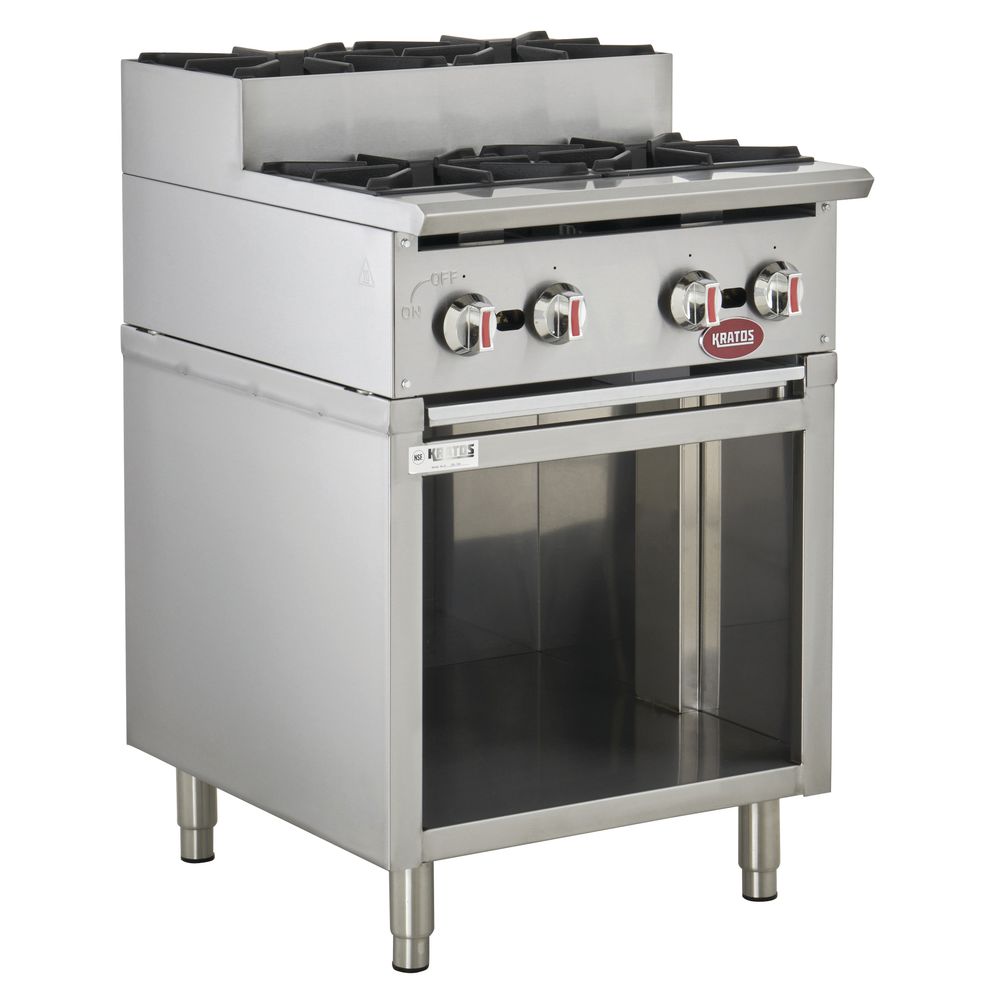 Kratos 29R-004 Step-Up Countertop Range/Hot Plate, With Six Burners ...