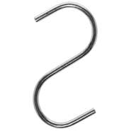 Small S-Hooks, Silver