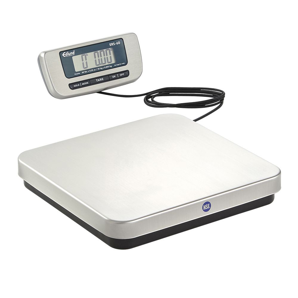 Edlund® ERS-60 Digital Receiving Scale, 60 Lb Capacity