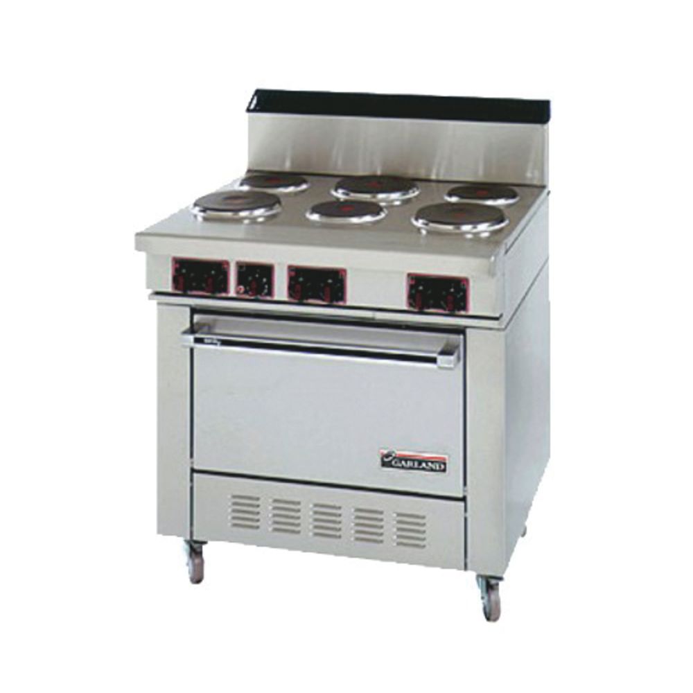 Garland SS686 Six-Burner Electric Range - 36"W x 31 1/4"D x 40 7/8"H