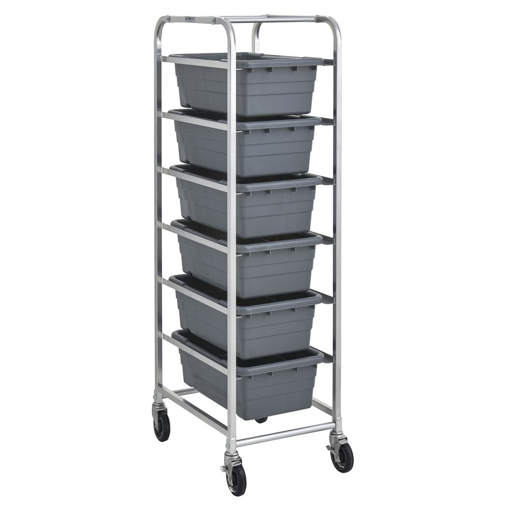 Kratos 32L-136 Mobile Aluminum Lug Rack - 19"W x26"D x 69"H