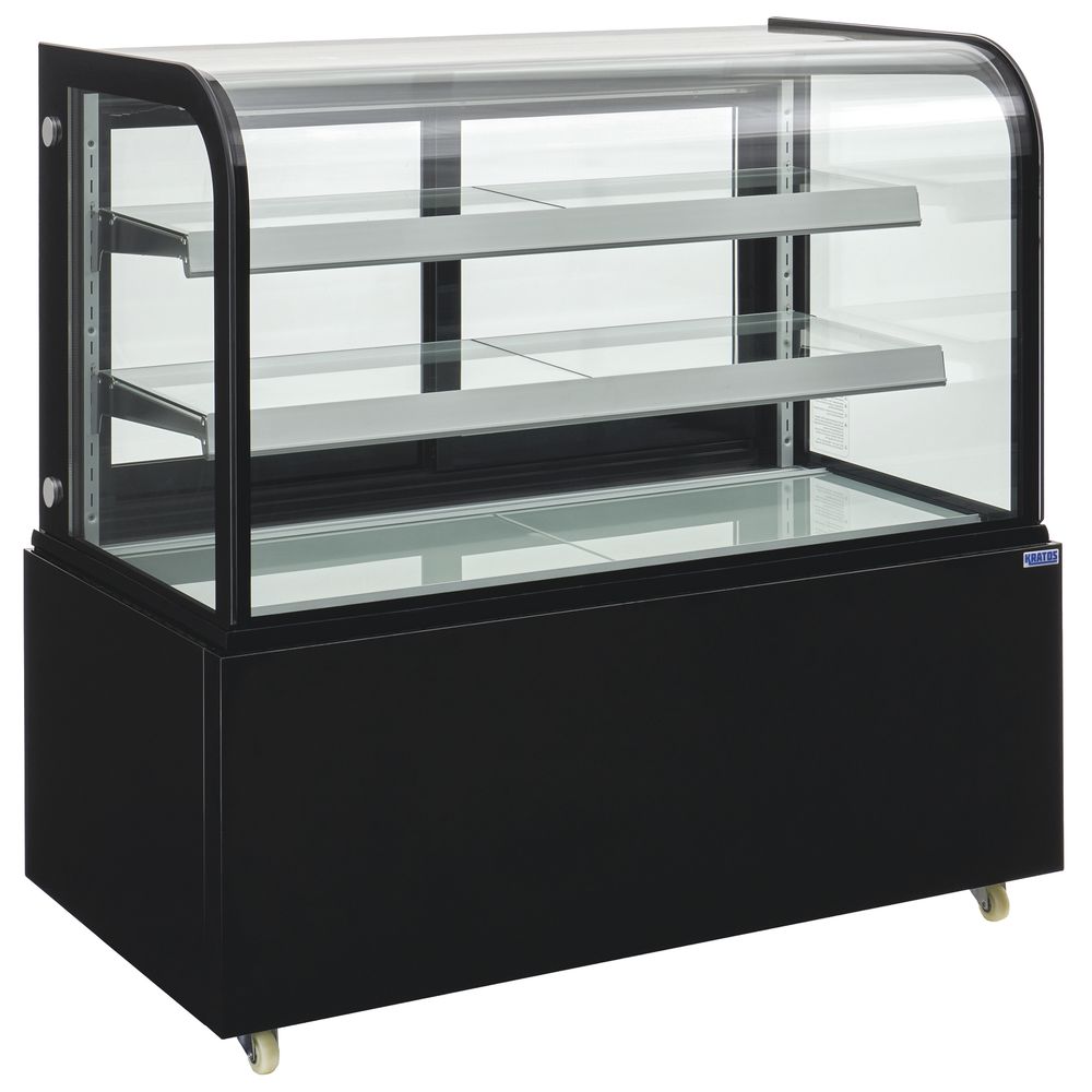 Kratos 29C-014 Black 48" Freestanding Refrigerated Bakery Display Case