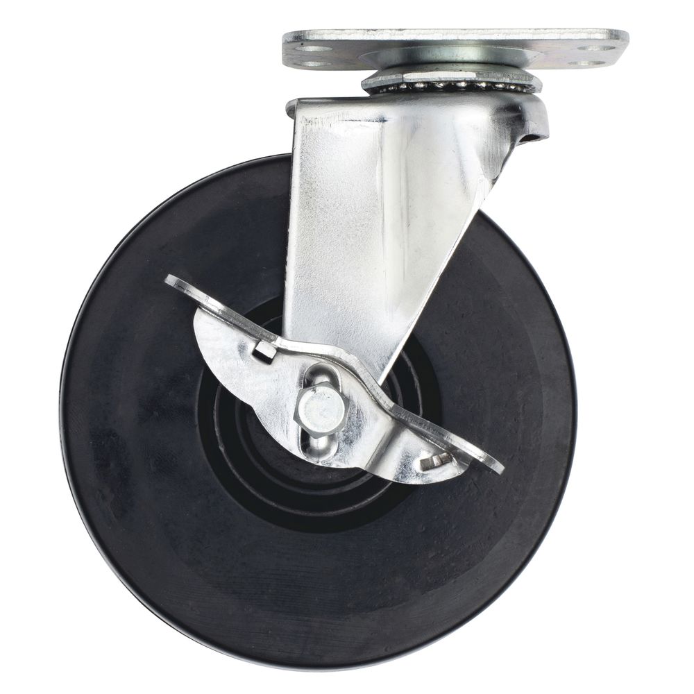 Kratos Replacement Caster with Brake for Utility Carts