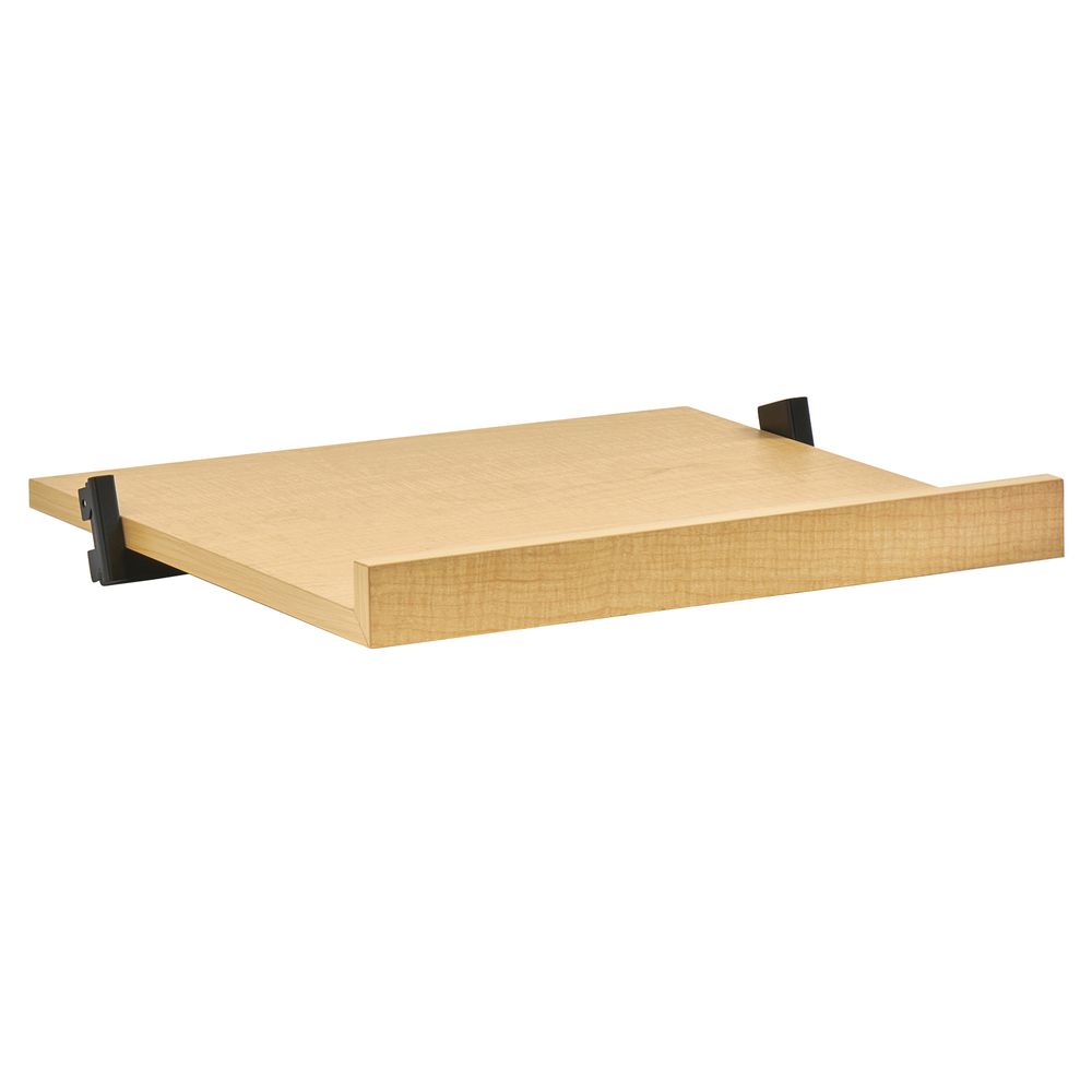 HUBERT® Angled Laminate Shelf For Floor Display, 19-1/2"W x 18-3/4"D x 2"H