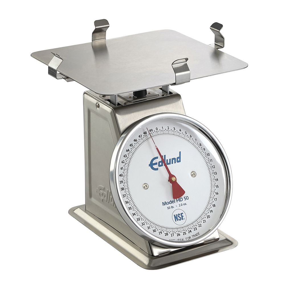 Edlund® HD-50P Supermarket Receiving Scale, 50 lb Capacity