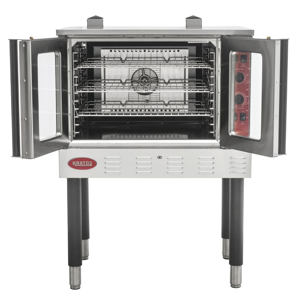 Kratos Deep Depth Single Deck Full Size Convection Oven, Natural Gas