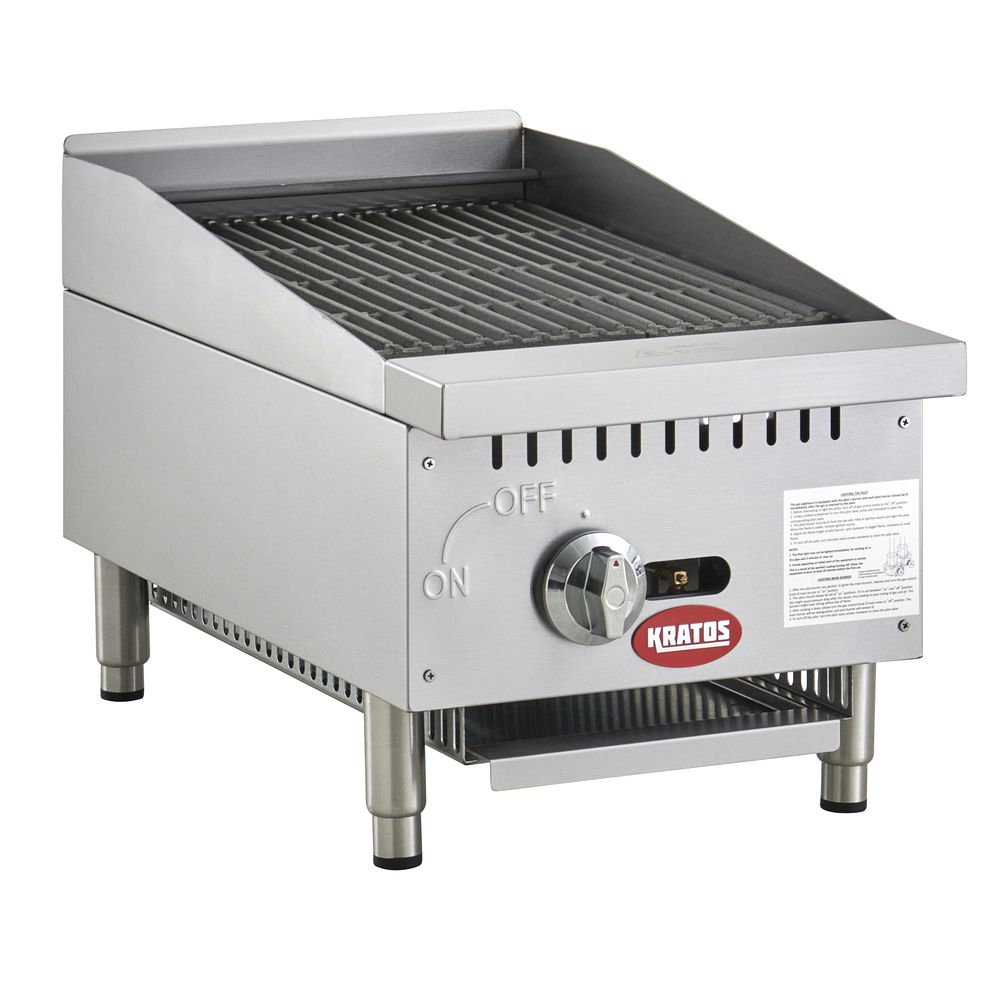 Kratos 29Y-178 Countertop Radiant Charbroiler - 15"W x 30-71/100"D x 15 ...