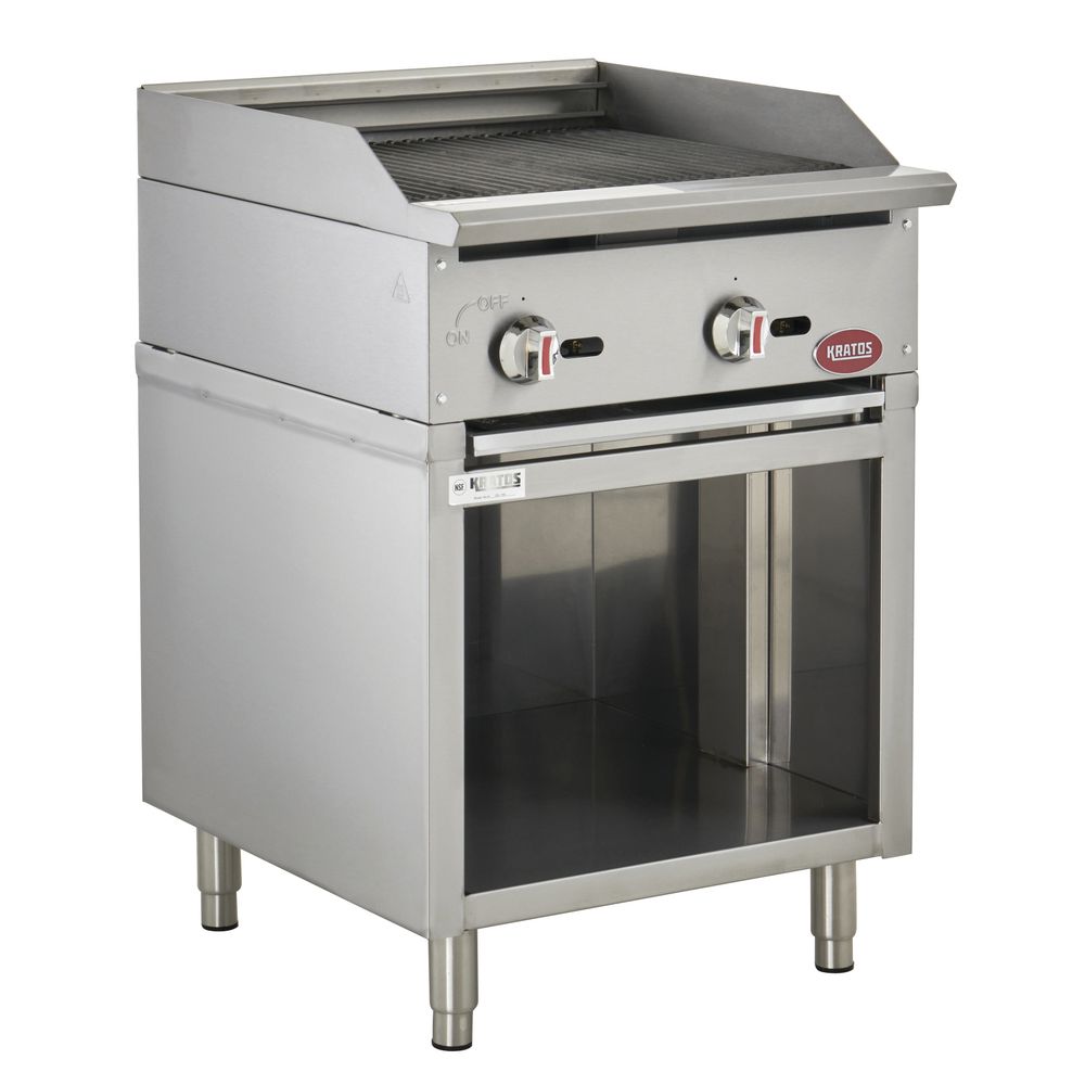 Kratos 29Y-003 Gas Radiant Countertop Charbroiler, 4 Burners, 140,000 ...