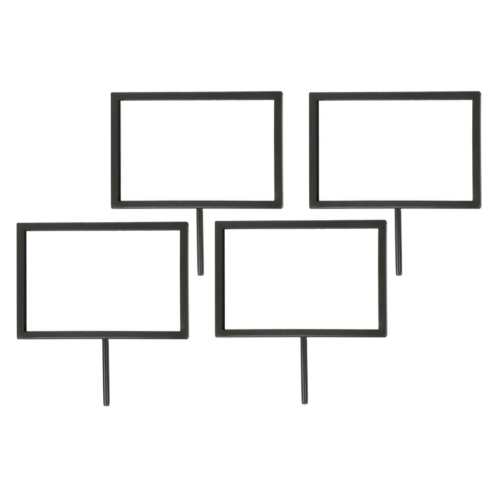 Linea Clothing Rack Sign Holders - 11"W x 7"H