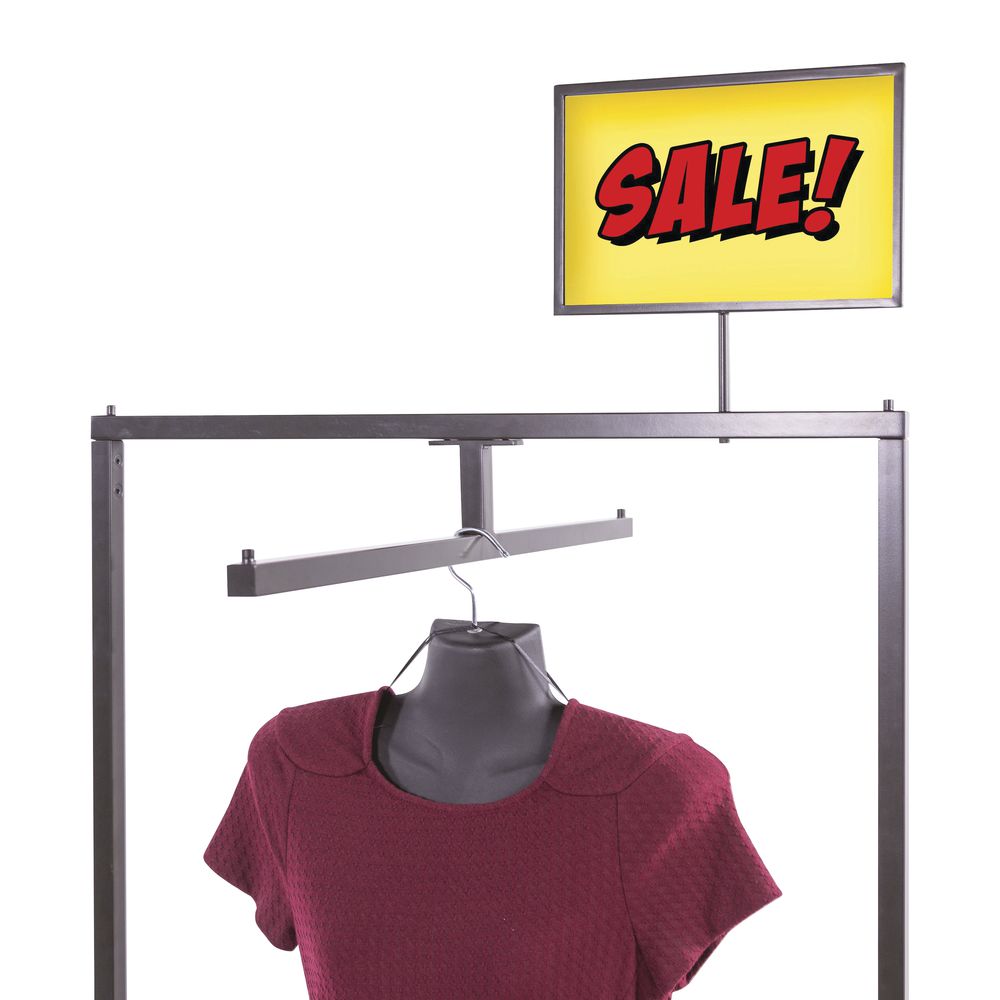 Linea Clothing Rack Sign Holders - 11"W x 7"H