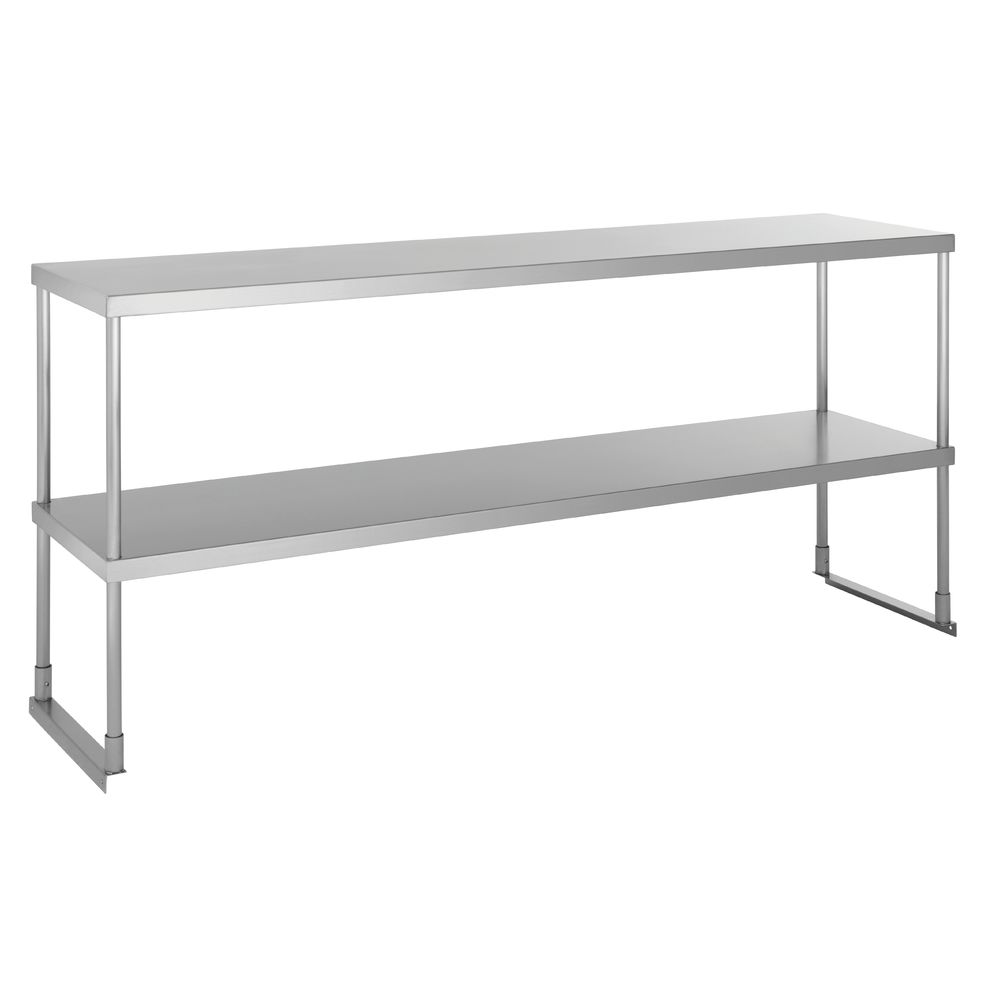Kratos 18-Gauge Type-304 Stainless Steel Worktable Kit - 72"L x 30"W x 34"H