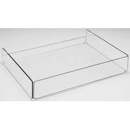 Full Size Clear Yogurt Tray 12"W x 20"L