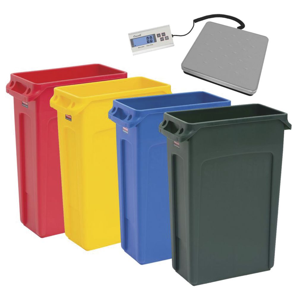 Three-Type Back-of-House Waste Disposal Kit
