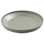 DINEX Fenwick Insulated Ware Plastic Sage Base - 9 1/2"Dia x 1 7/8"H