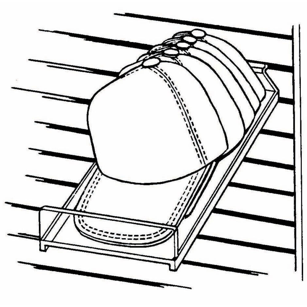 Slanted Slatwall Hat Display