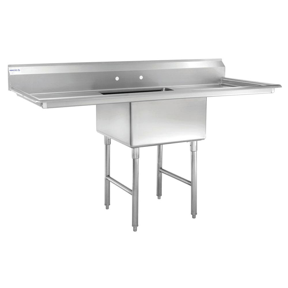 Kratos 29N-049 Compartment Sink, 1 Bowl - 71"L x 28-1/2"W x 44-1/4"H