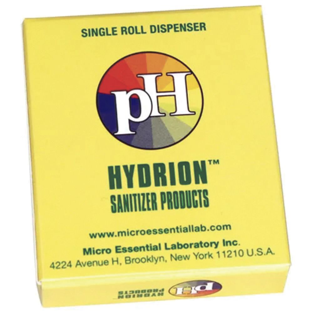 Micro Essential Laboratory Hydrion® Quaternary Test Paper, 15 Ft. Roll