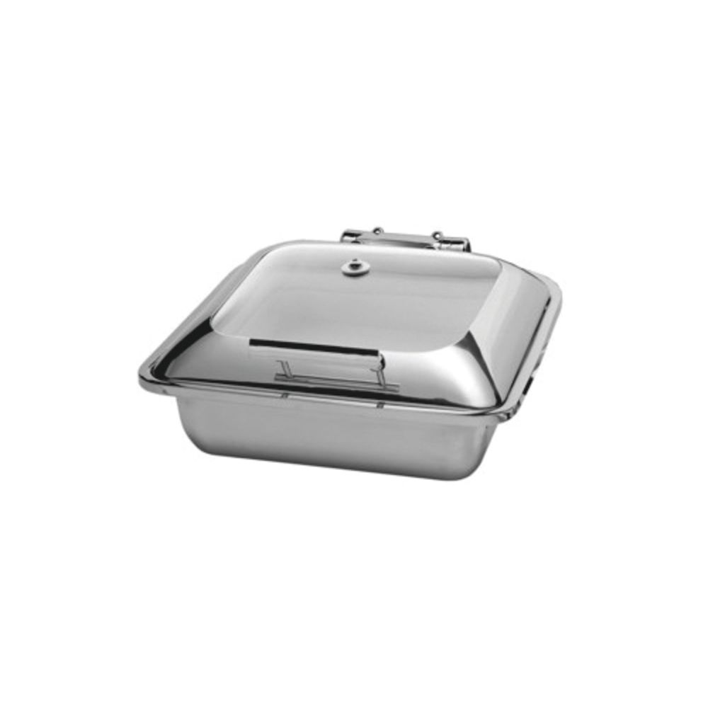 Front of the House 4.4 Qt. Stainless Steel Bain Marie with Hinged ...