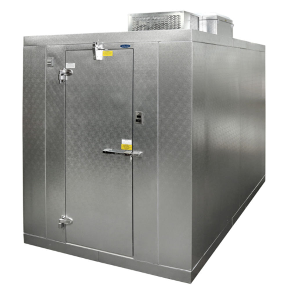 Nor-Lake KLF771012-CL Kold Locker Walk-In Freezer with Floor - 12'L x ...
