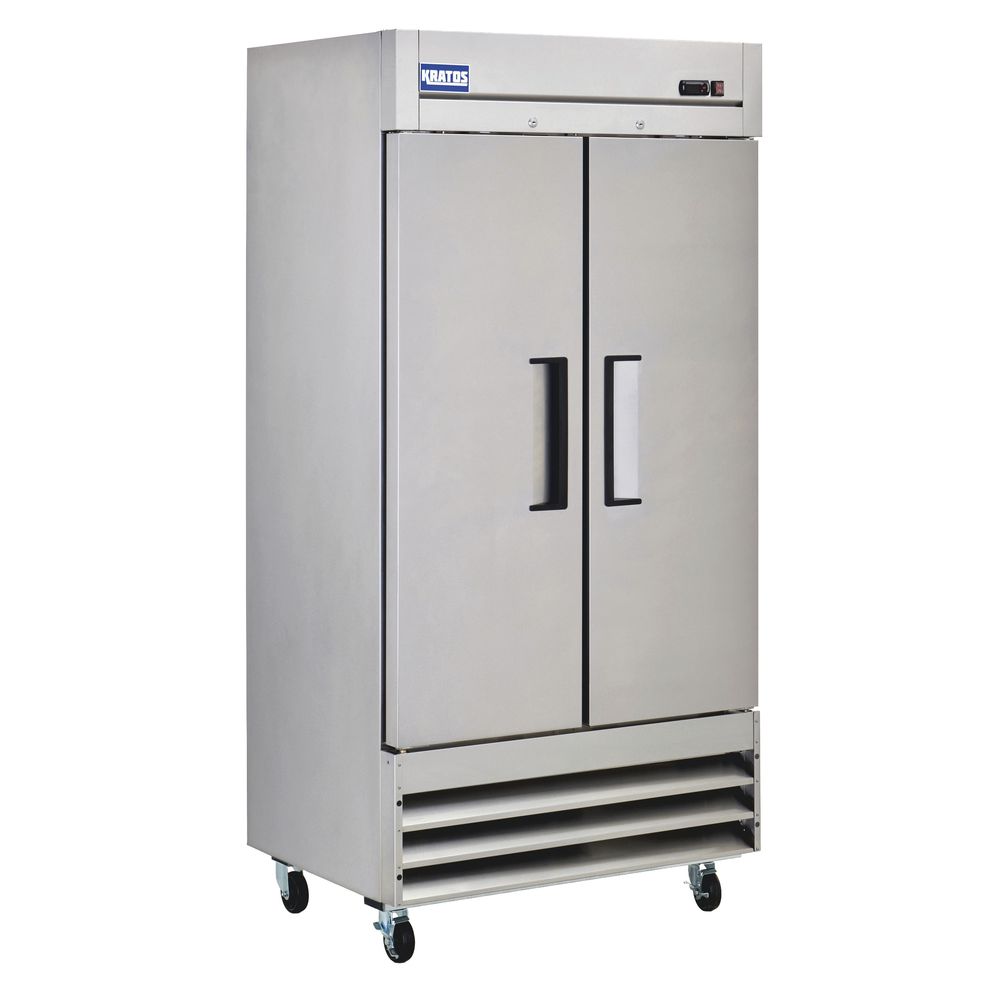Kratos Solid Two-Door Reach-In Refrigerator, 29.3 cu. ft. Capacity - 39.5"W
