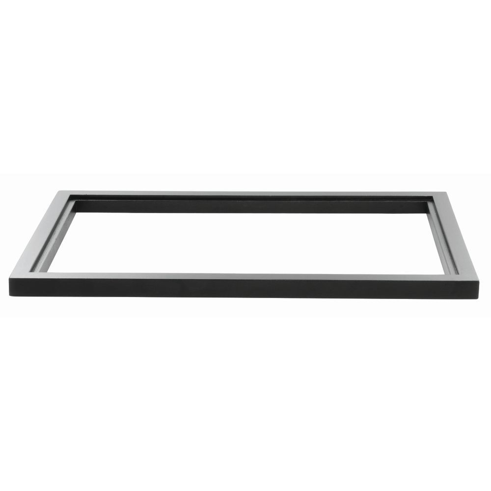 Expressly HUBERT® Black Wood Modular Frame Cold Tile Riser Display - 23 ...
