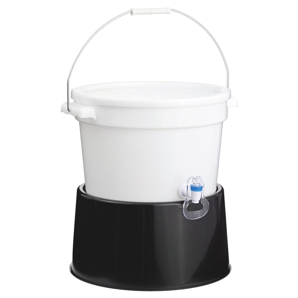 Kratos Black 3-Gallon High-Volume Beverage Dispenser
