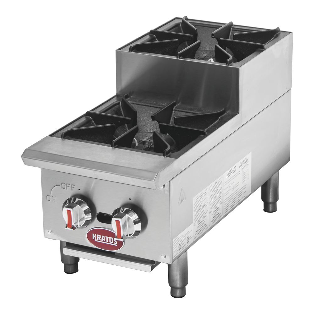 Kratos 29R-002 Step-Up Countertop Range/Hot Plate, With Two Burners ...