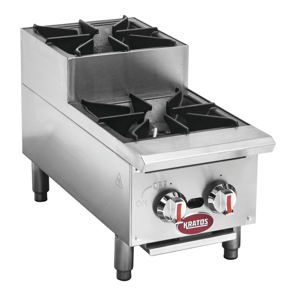 Kratos 29R-002 Step-Up Countertop Range/Hot Plate, With Two Burners ...