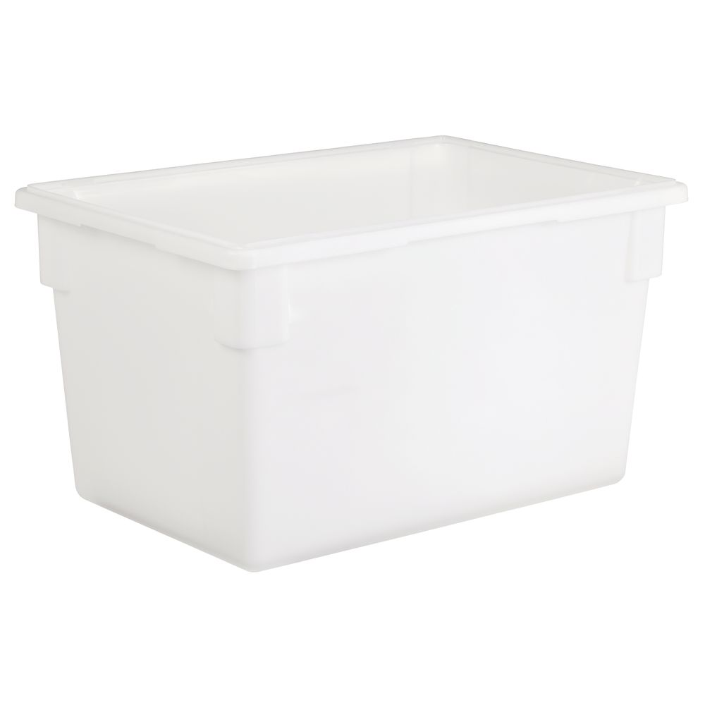 HUBERT® 16 Gal Translucent White Polyethylene Food Box - 26-1/16"L x 18 ...