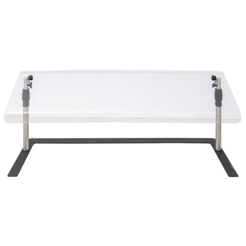 Vollrath Mobile Adjustable Sneezeguard - 14"L x 48"W x 26 1/2"H